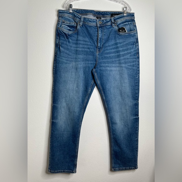 NYC | Jeans | Nyc The Perfect Jean Mens Slim Thick Stream Med Blue Size ...